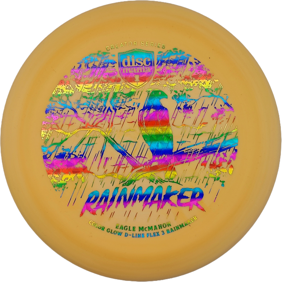 Discmania Rainmaker D-Line Glow Flex 3 Eagle McMahon Creator Series – Inside The Circle