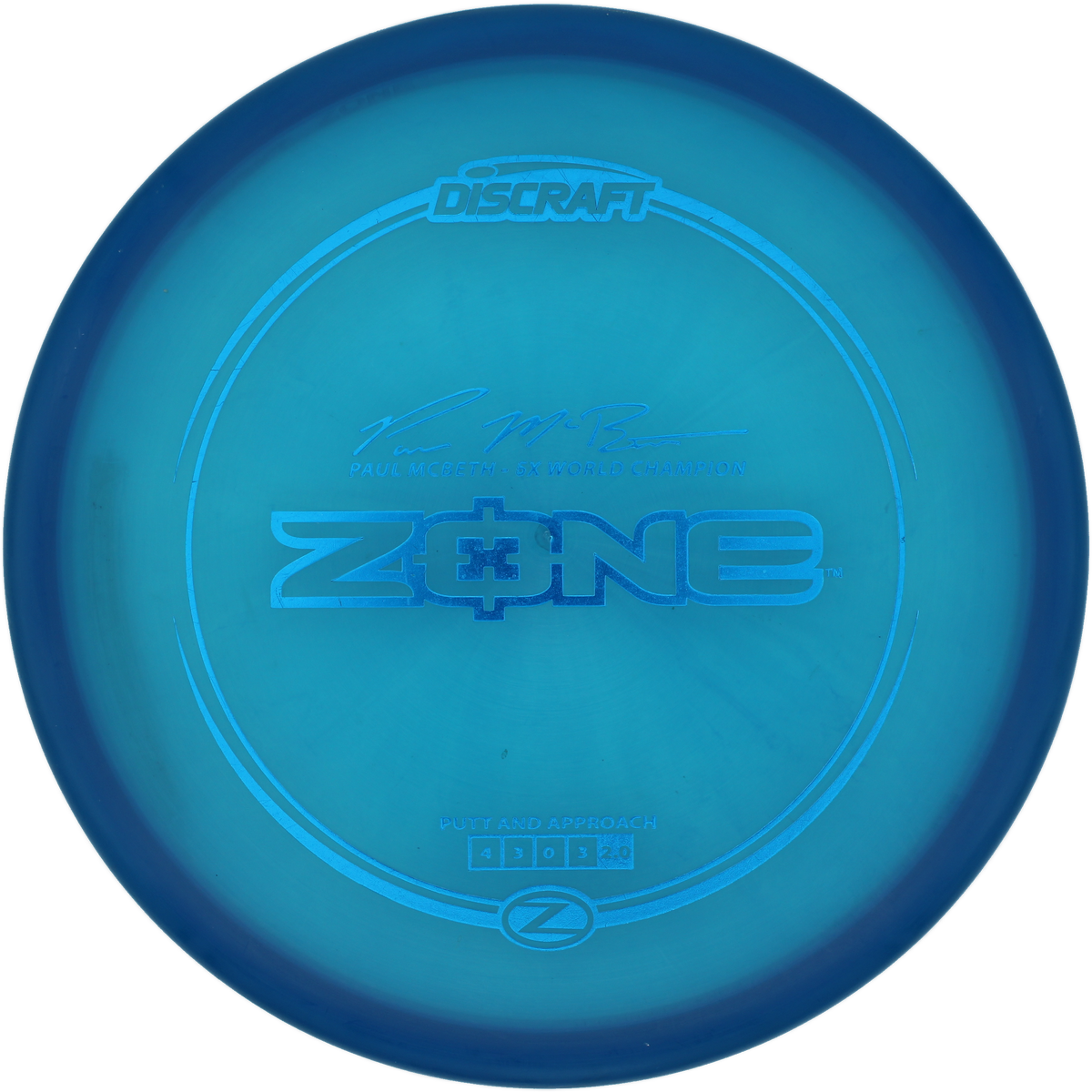 Discraft Zone - Paul McBeth 6x World Champion | Z | Gebraucht: Zustand ...